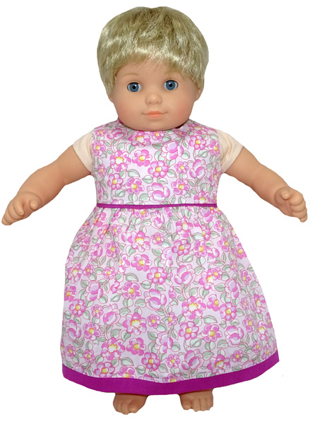 Bitty Baby and Bitty Twins Doll Clothes Pattern summer dress | Rosies ...
